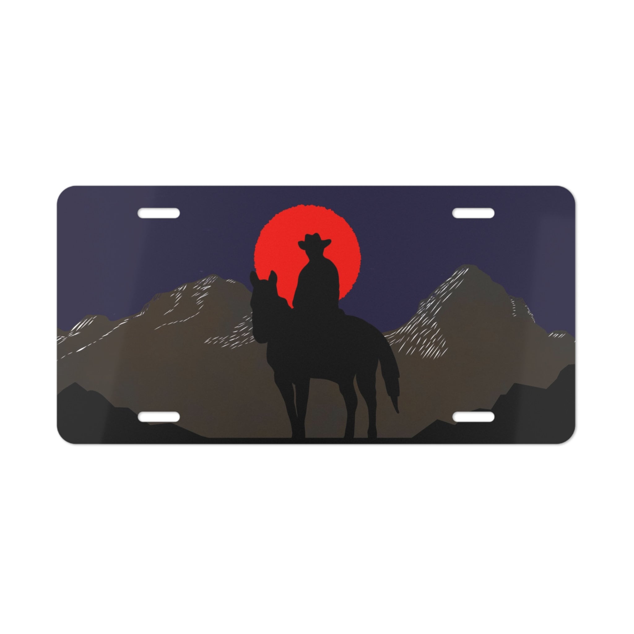 Wanted Cowboy, Western Cowboy License Plate for Car, Wall Art, Garage ...