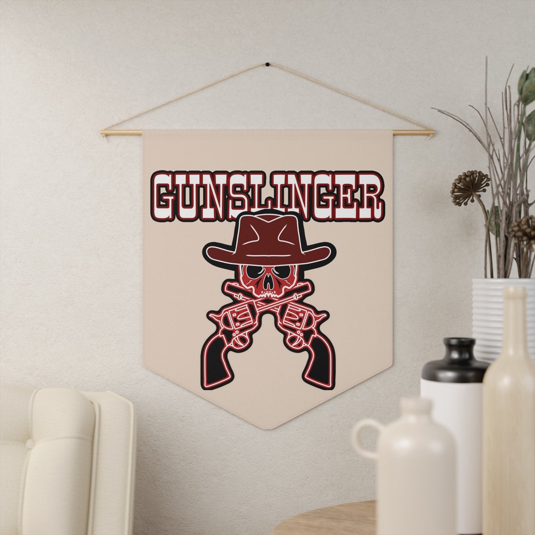 Gunslinger Home Decor, Western Home Decor, Old West Sign, Wild West ...