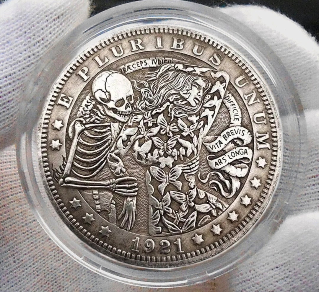 1921 Hobo Commemorative Coin Collection American Morgan Silver Dollar ...