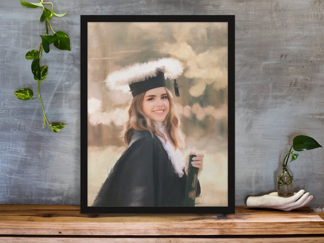Custom Graduation Gift, Custom Portrait, Personalized Graduation ...