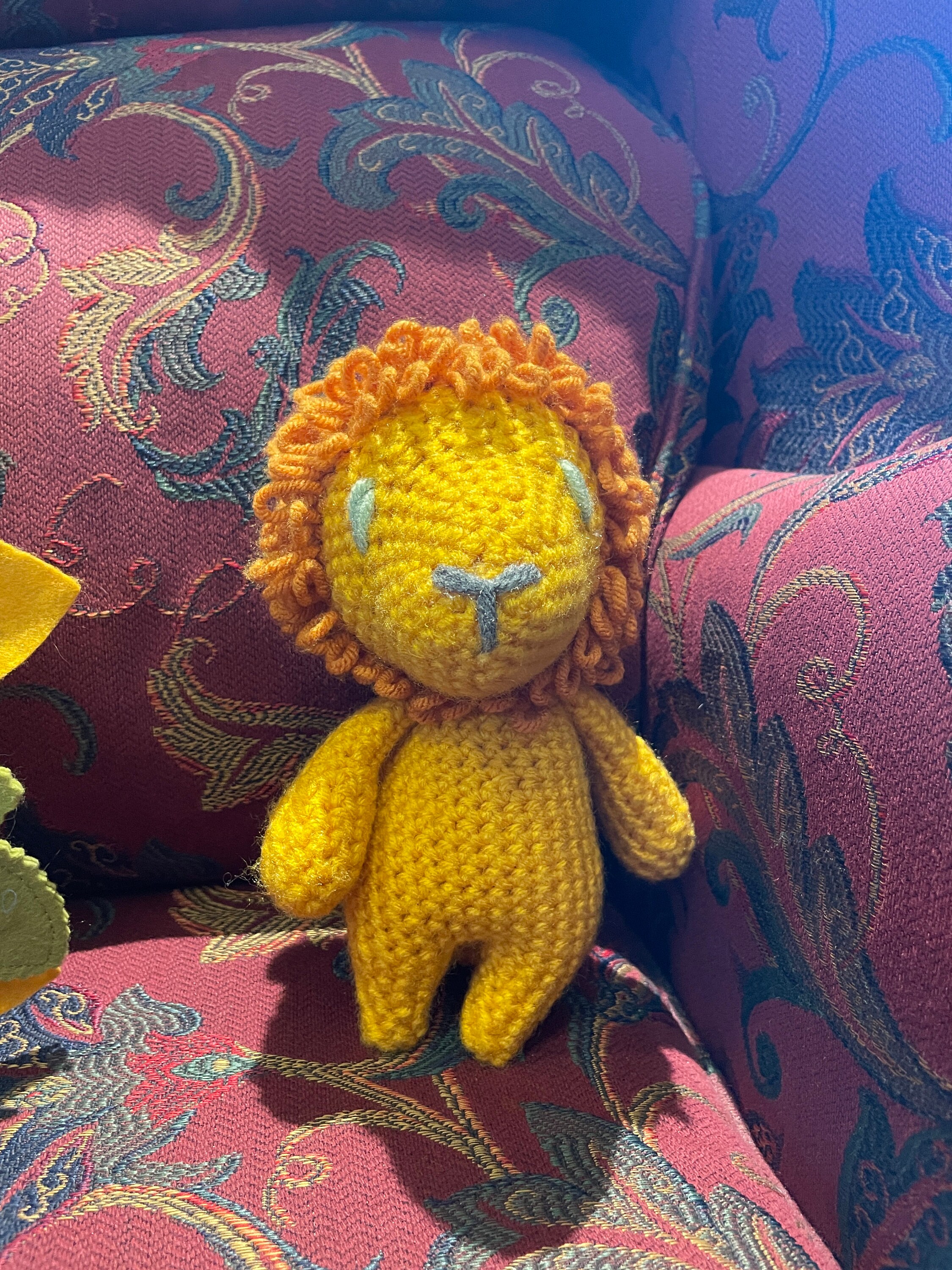 Sam the Lion Crochet Pattern - Etsy
