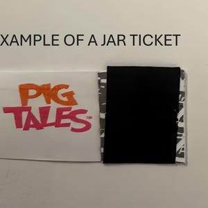 Tiki Bar - Jar Ticket - Pull Tab Ticket - Ticket for Amusement Purposes ...