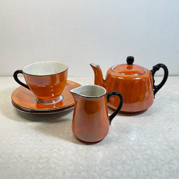 Pottery Tea Set - Etsy