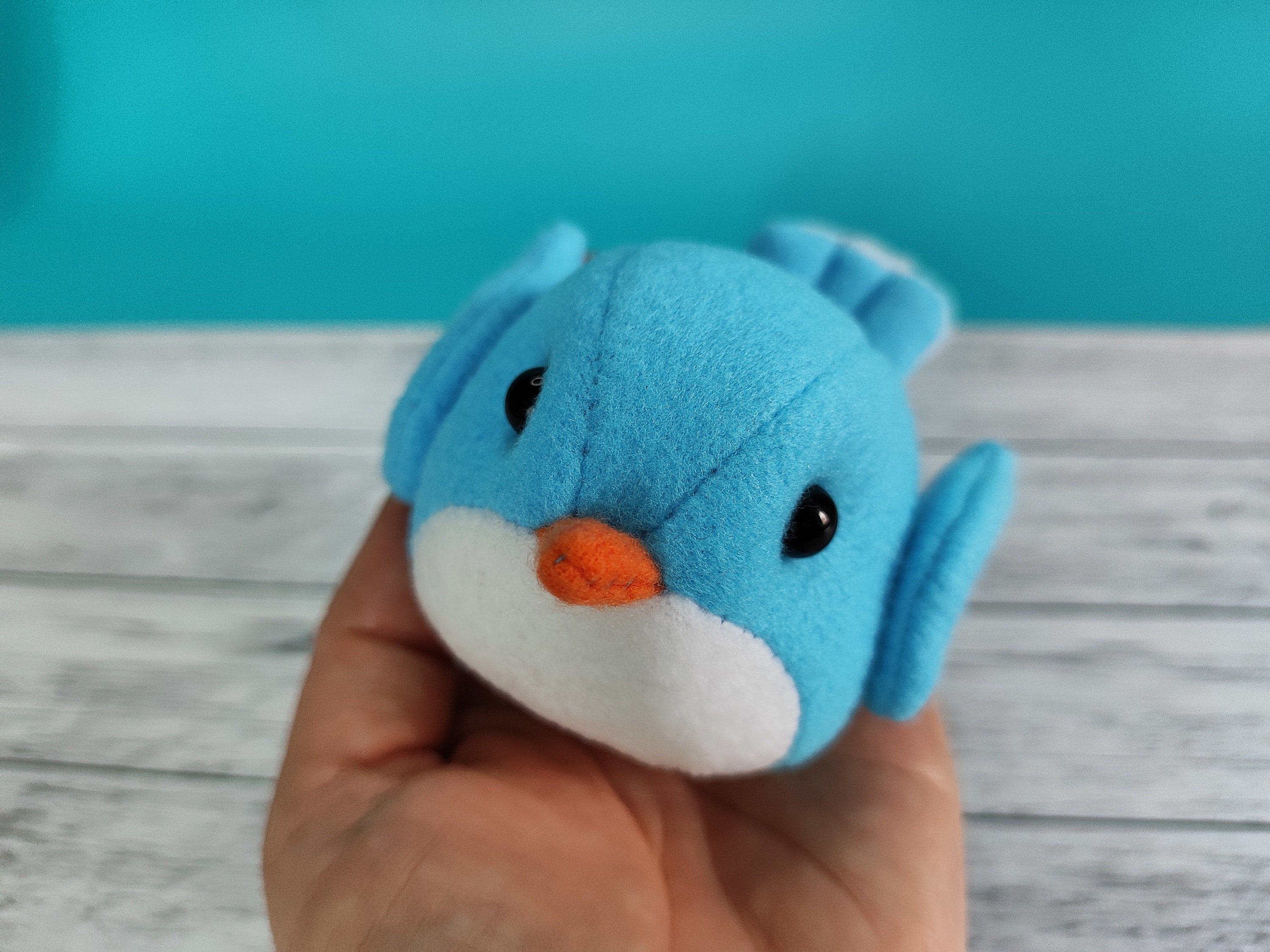 PDF Sewing Pattern Bird, Plush Toy Bird Sewing Pattern_ Bird of Fleece ...