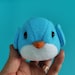 PDF Sewing Pattern Bird, Plush Toy Bird Sewing Pattern_ Bird of Fleece ...