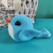PDF Sewing Pattern Bird, Plush Toy Bird Sewing Pattern_ Bird of Fleece ...