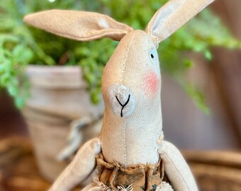 Handmade Primitive Rabbit (PREORDER) - Etsy