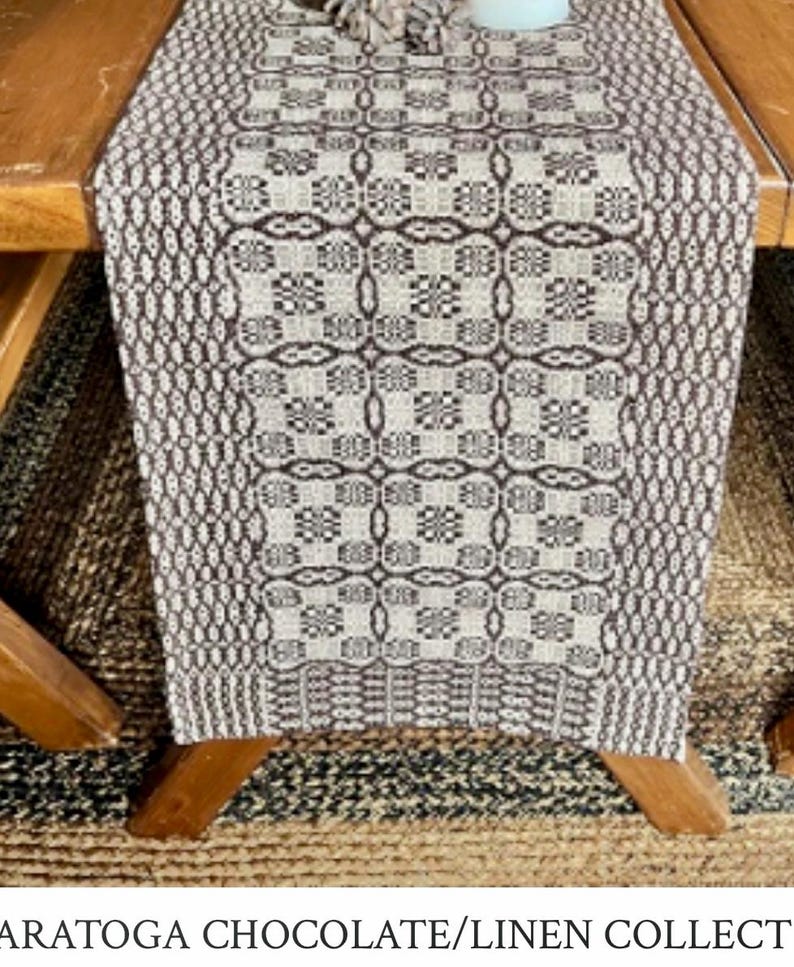 Assorted - Saratoga Woven Primitive Table Runner - Etsy