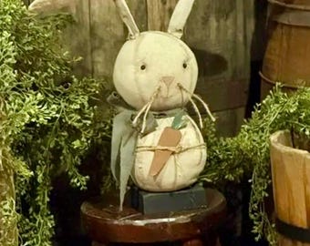 Handmade Primitive Rabbit (PREORDER) - Etsy