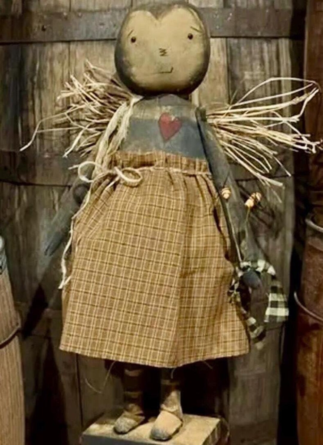 Handmade Primitive Bee Doll - Etsy