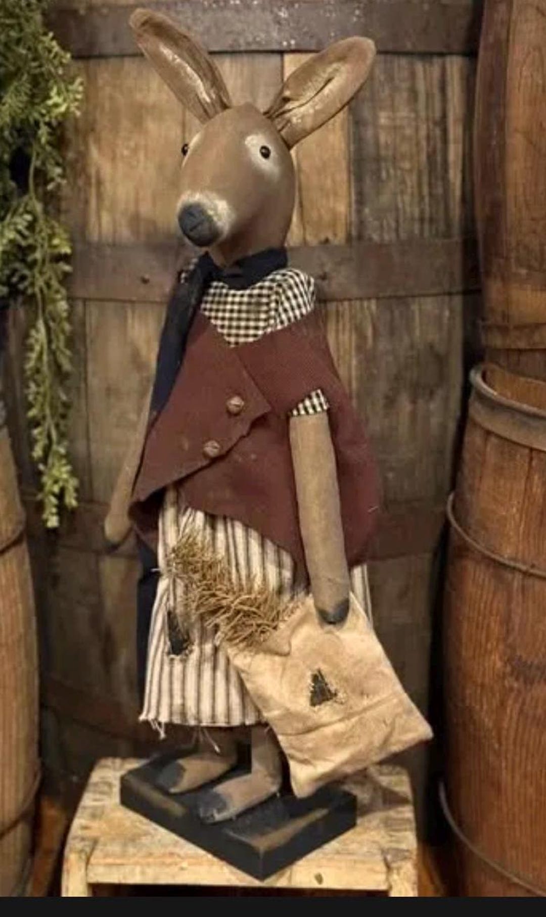 Handmade Primitive Deer (PREORDER) - Etsy