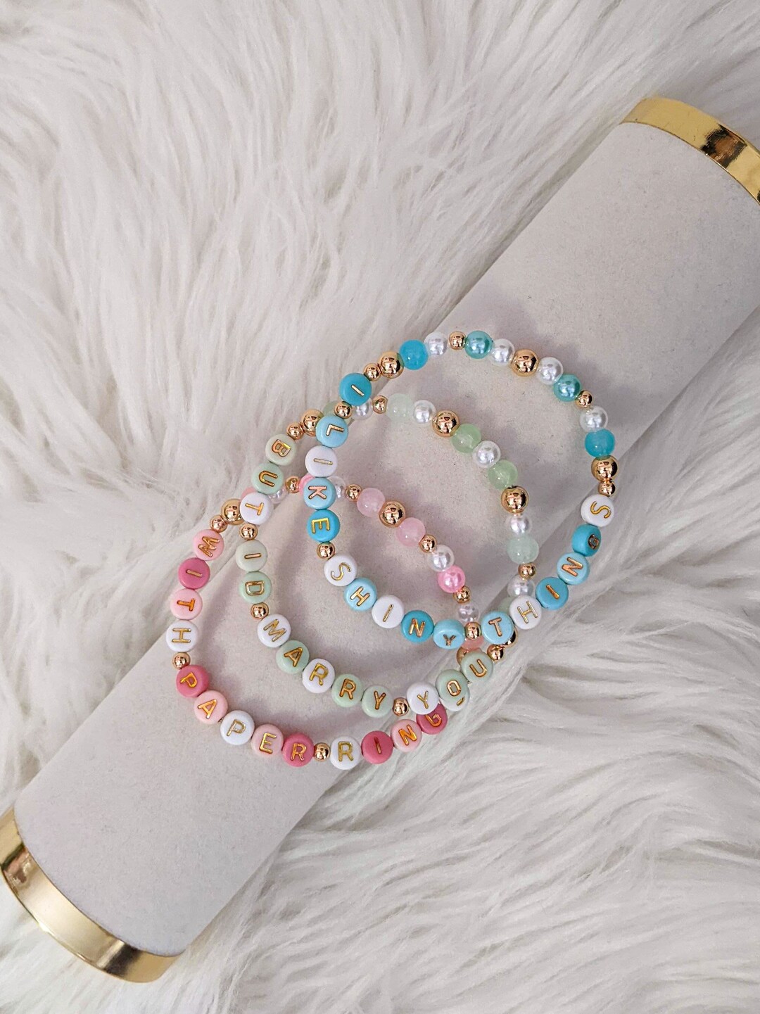 I Like Shiny Things But Id Marry You With Paper Rings Beaded