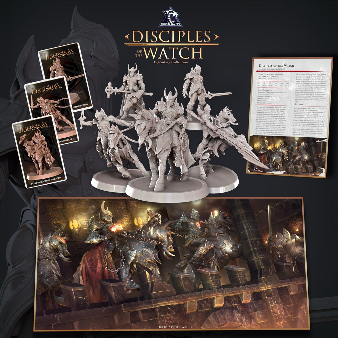Disciples of the Watch RPG Pack by Tiger Skull RPG. Choose From ...