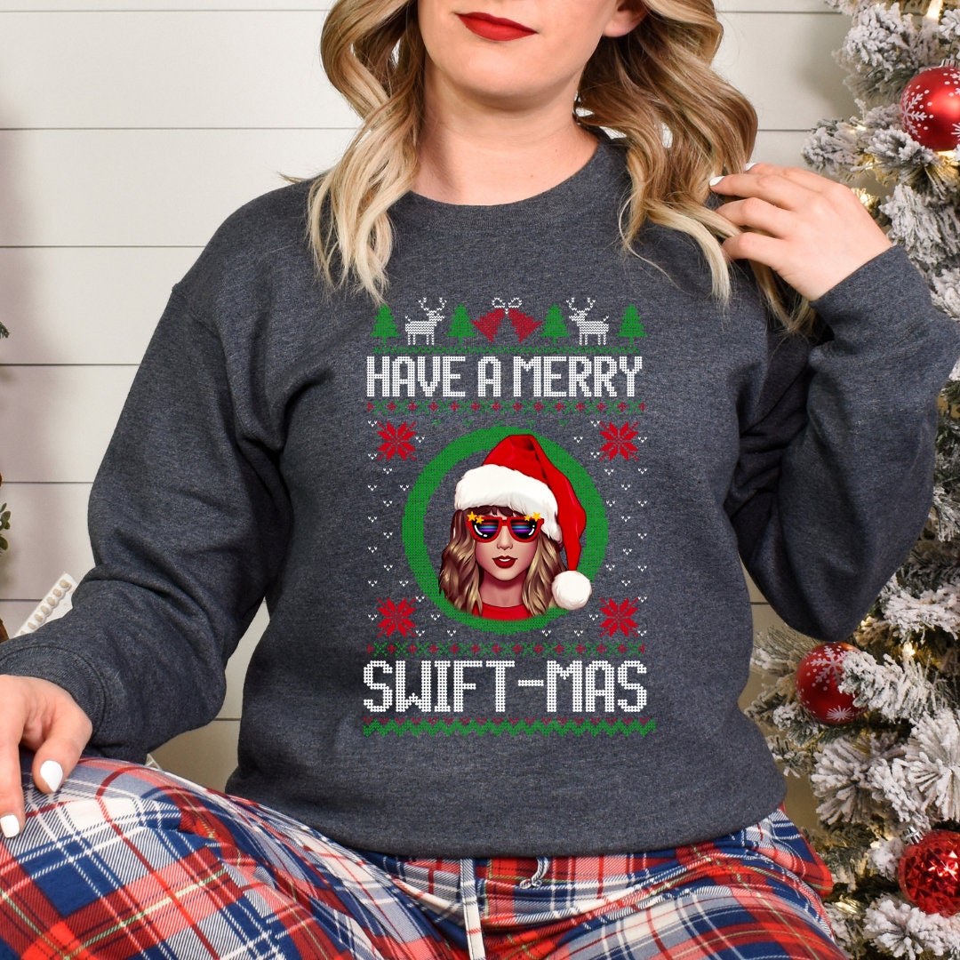 Taylor Swiftie Sweaterugly Swiftmas Sweatshirt Gift for - Etsy
