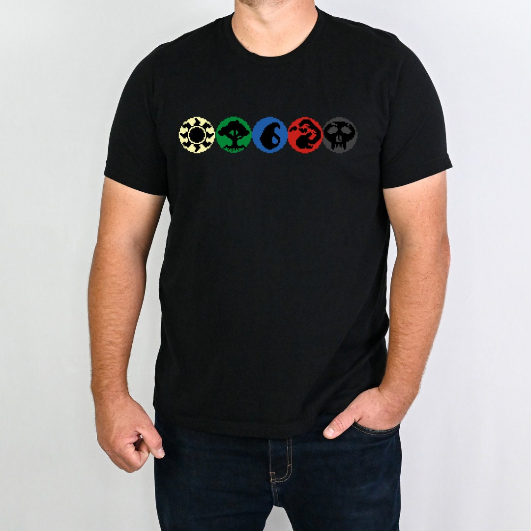 Magic the Gathering Shirt, Magic the Gathering Pixel Art, MTG T-shirt ...