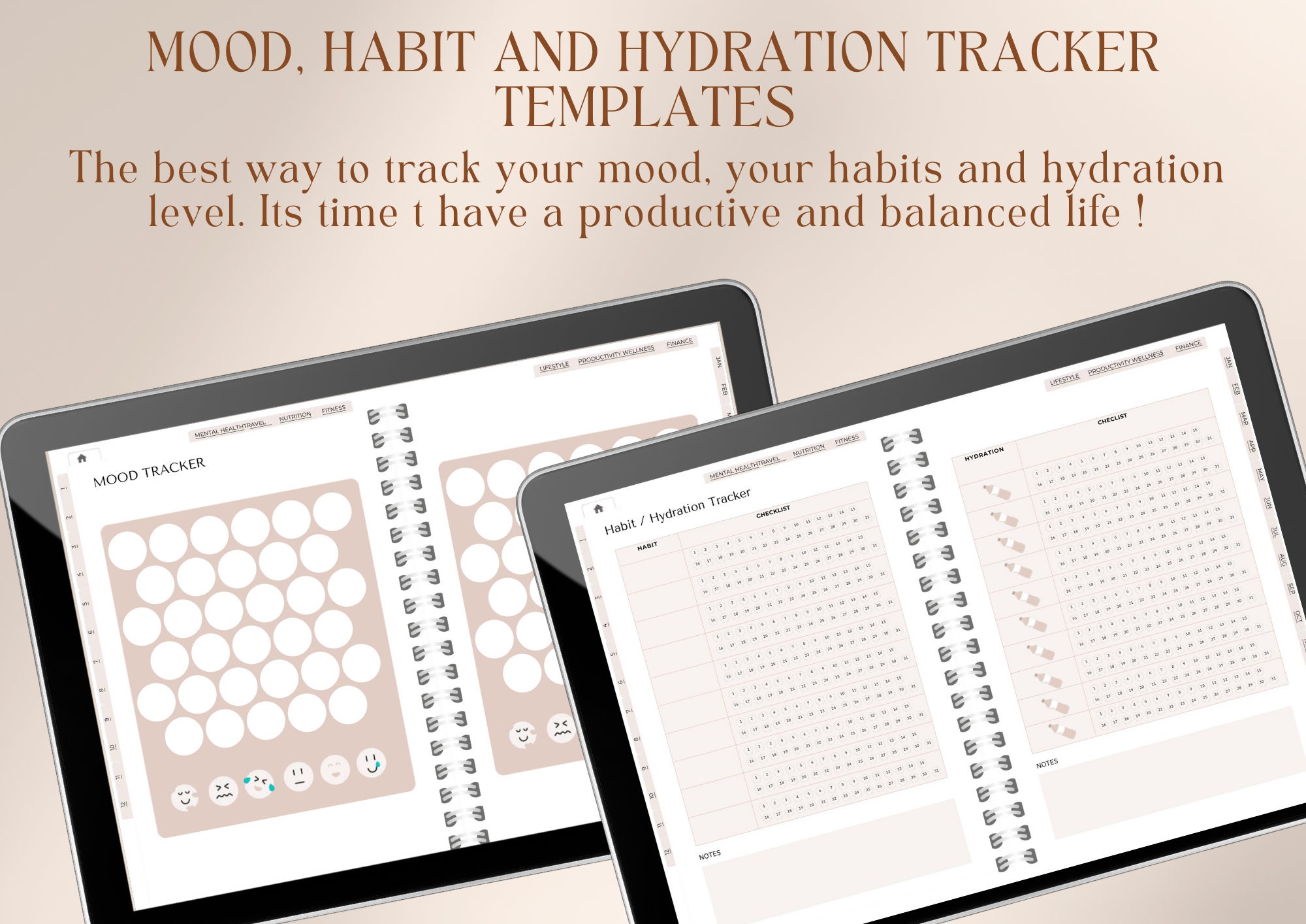 ADHD Digital Planner Undated Digital Planner ADHD Planner - Etsy