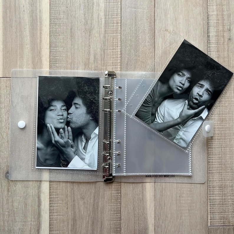 6 Ring Binder 4x6 Photobooth Album - QUARTZ - Etsy
