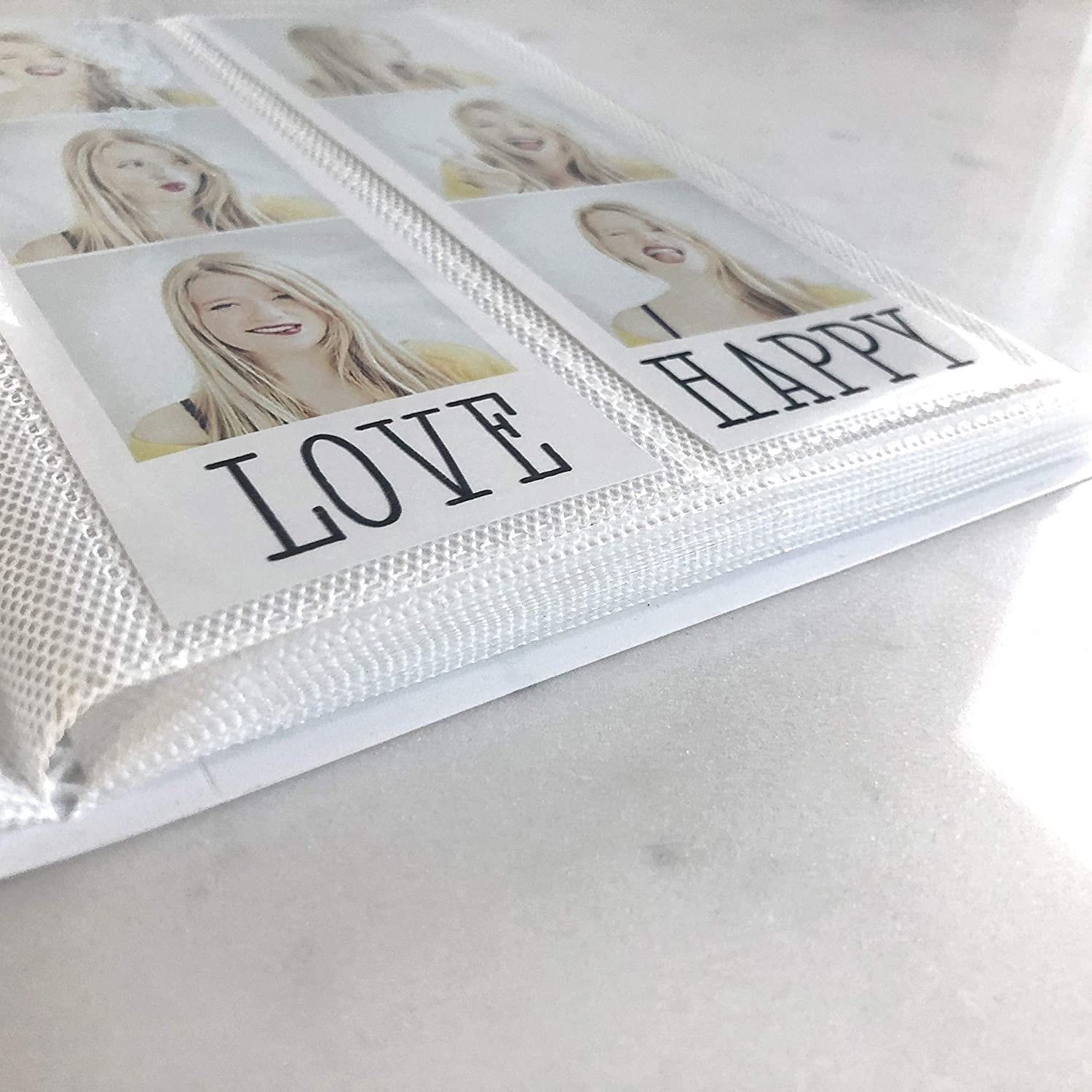 Photo Booth Photo Album - for Wedding or Party- Holds 120 Photobooth ...