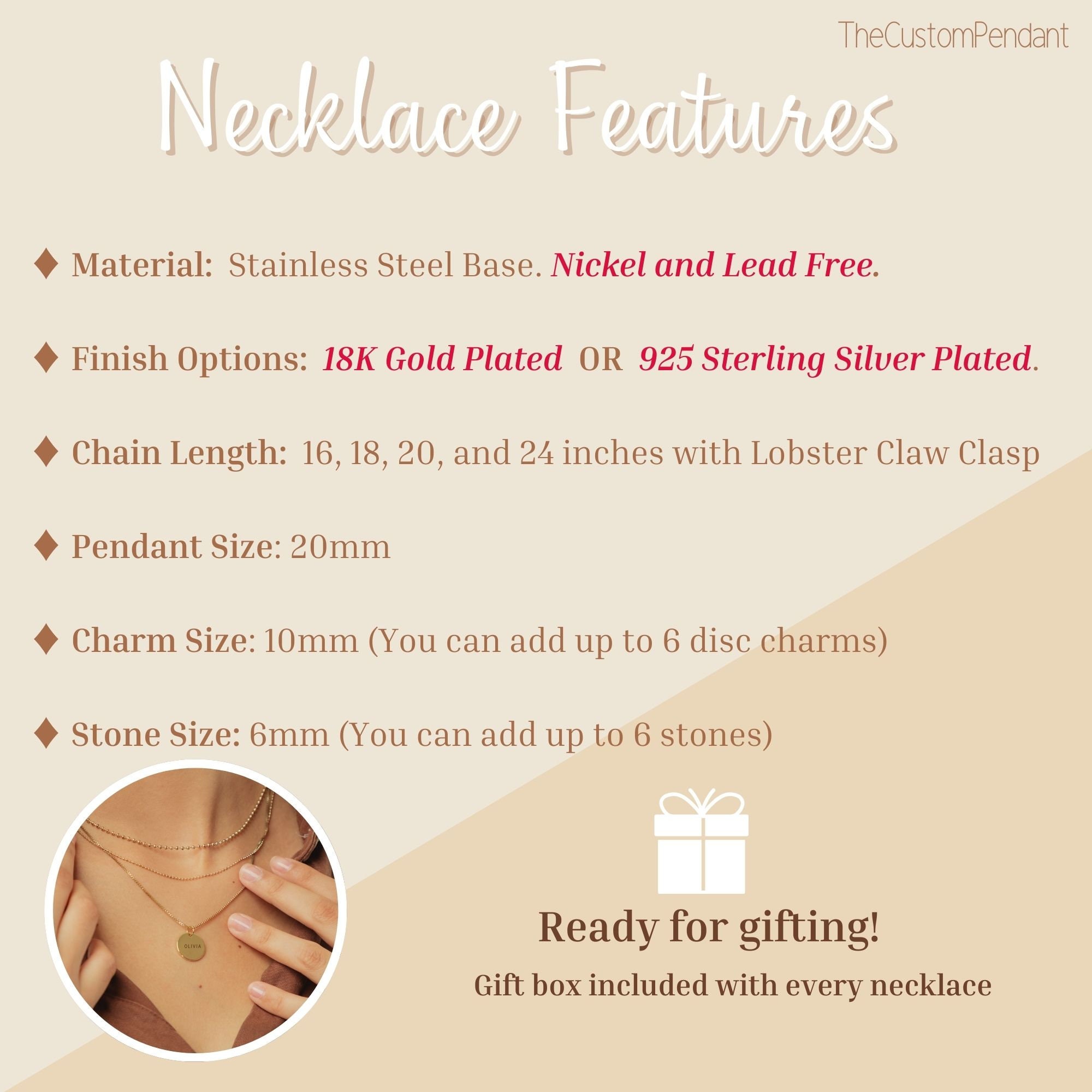 Pinky Promise Necklace, Hand Gestures Necklace, Sign Language Necklace ...