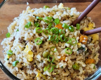 Freeze-dried Chicken Fried Rice - Gourmet Camping Food, Emergency ...