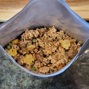 Freeze-dried Chicken Fried Rice - Gourmet Camping Food, Emergency ...