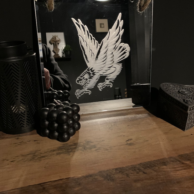 Engraved Mirror - Etsy UK