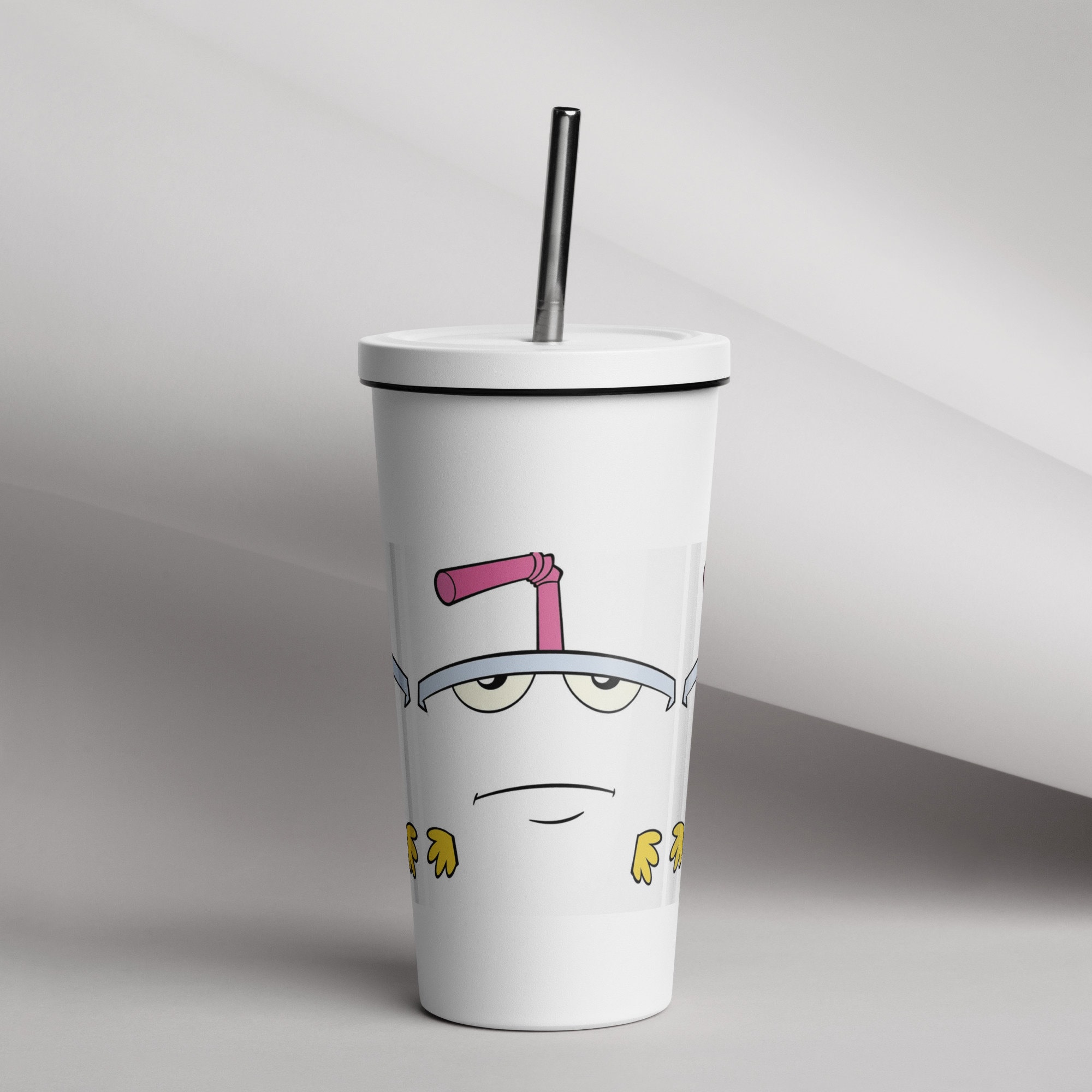 ATHF Master Shake Zula Aqua Teen Hunger Force Insulated Tumbler With a ...