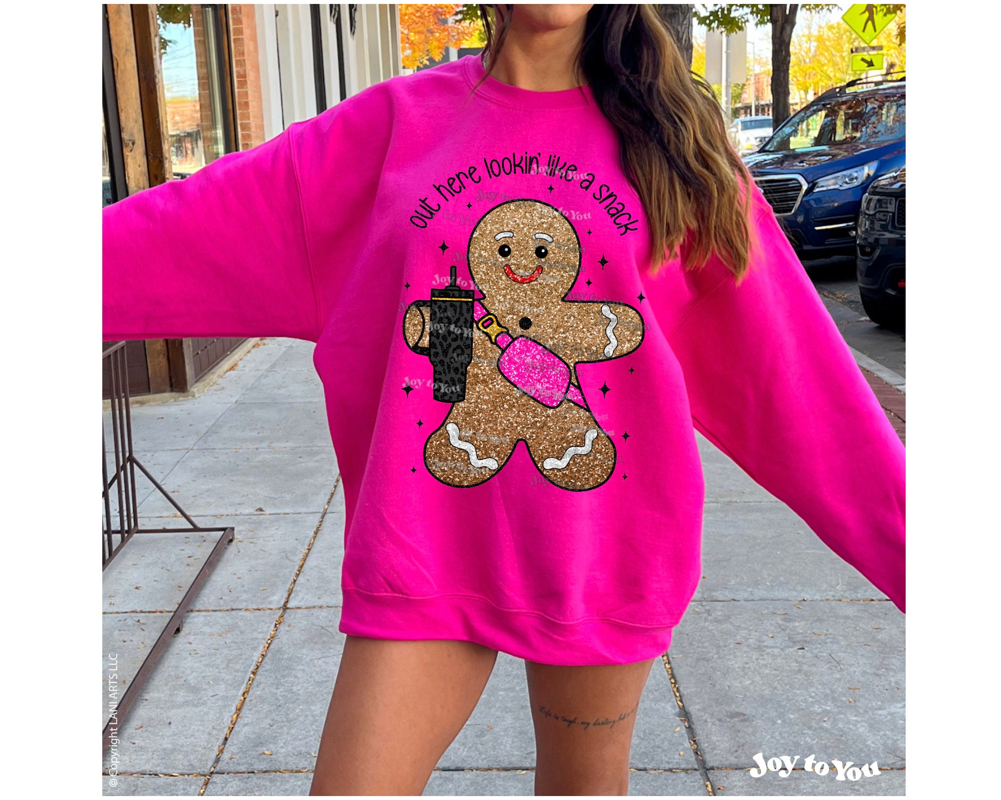 Glitter Gingerbread Man Png Out Here Looking Like a Snack Sequins Retro ...