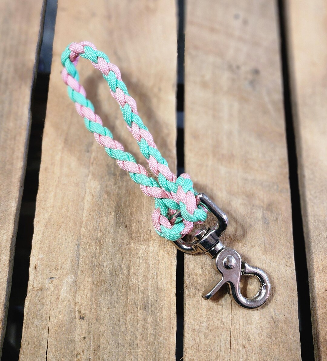 Mint Green & Light Pink Tie Down Keeper - Etsy