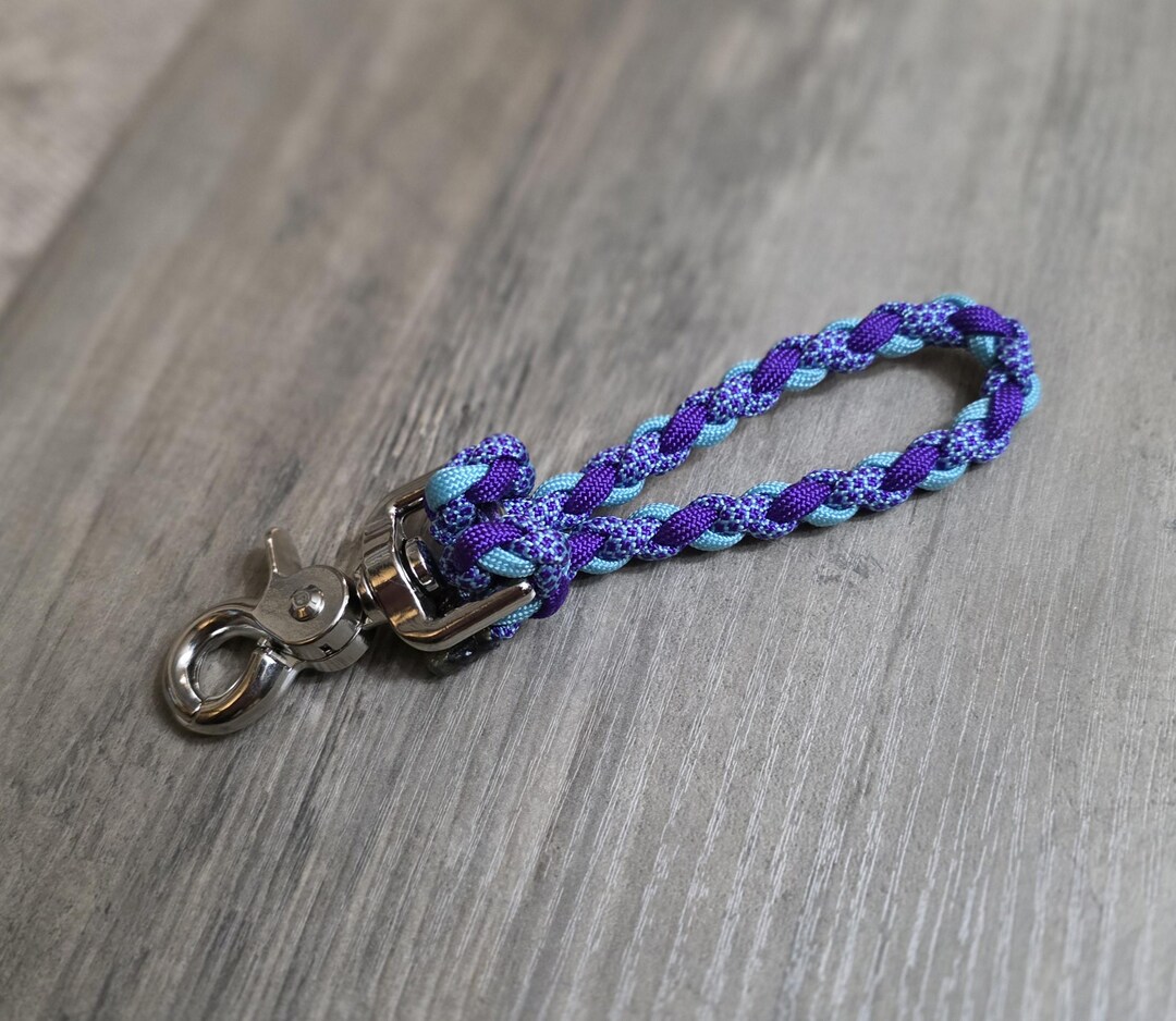Purple & Turquoise Tie Down Keeper - Etsy