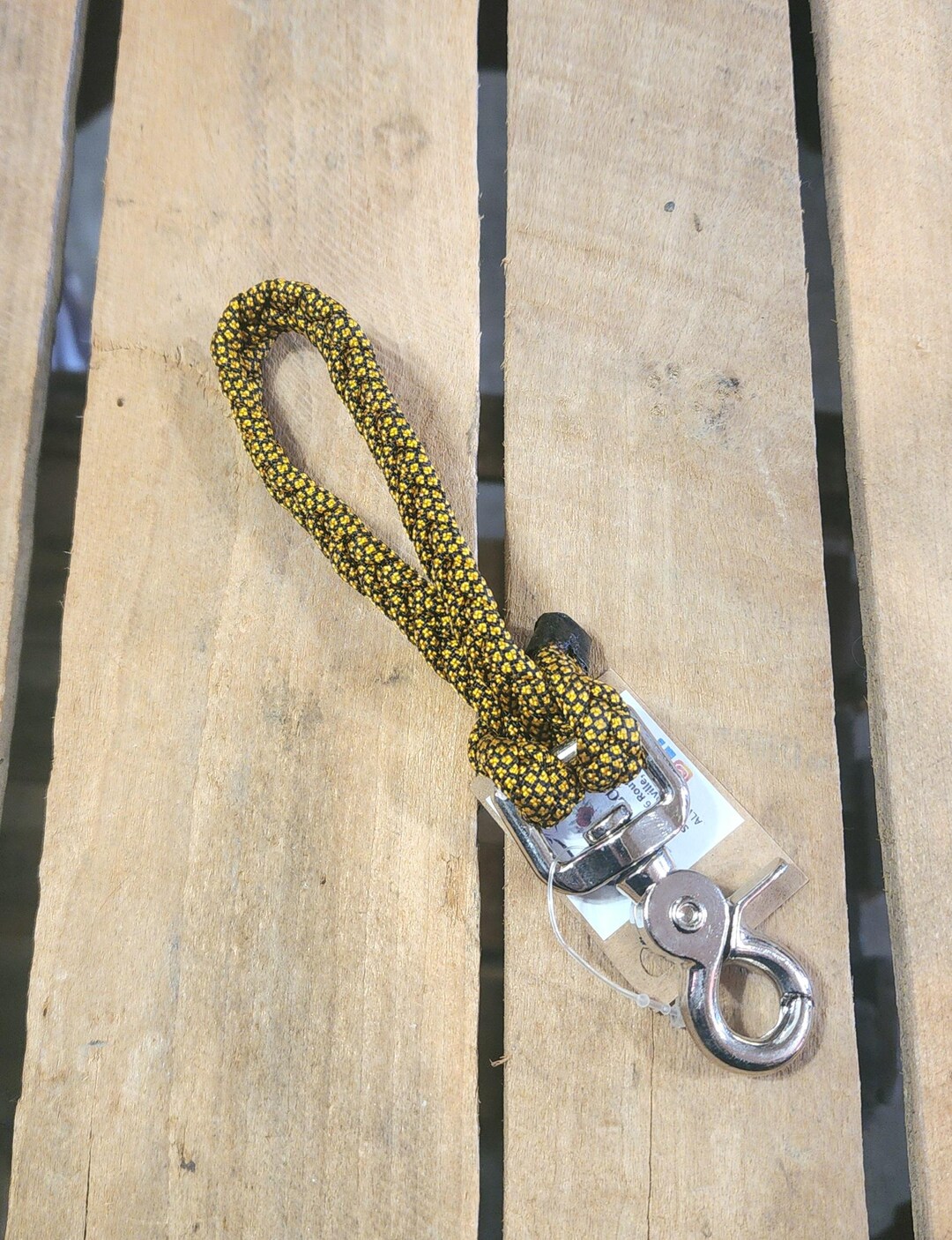 Yellow & Black Tie Down Keeper - Etsy