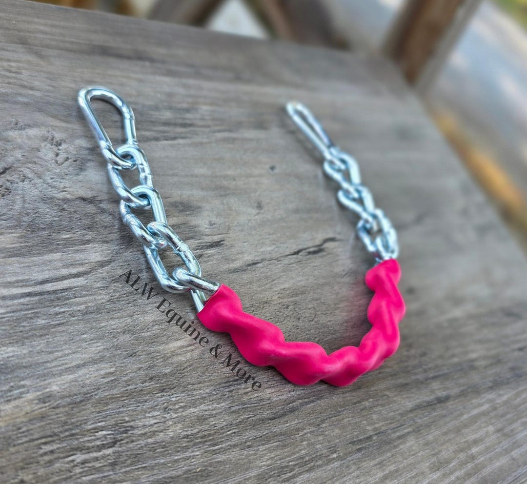 Pink Soft Wrapped Curb Chain - Etsy