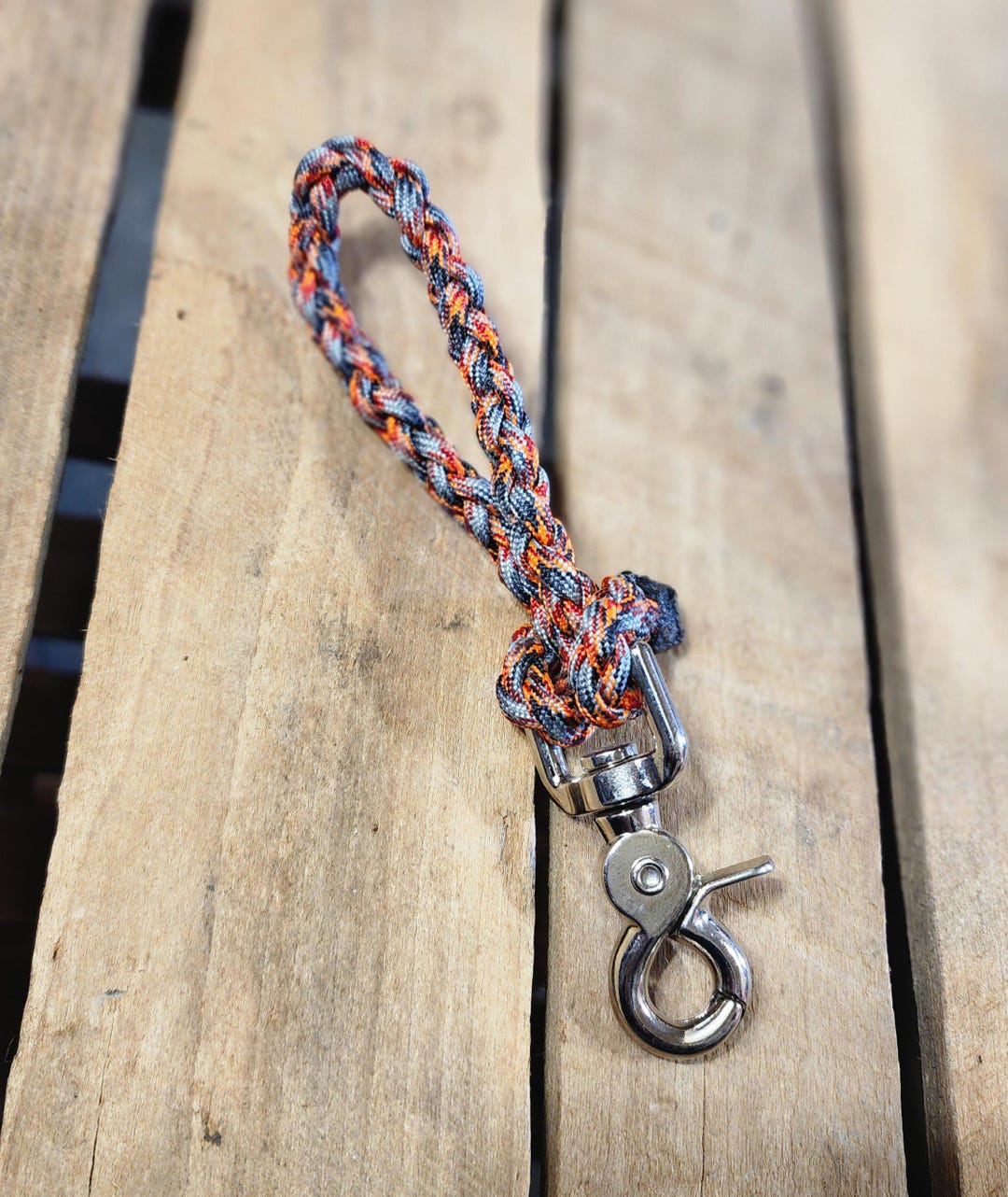 Orange & Gray Tie Down Keeper - Etsy