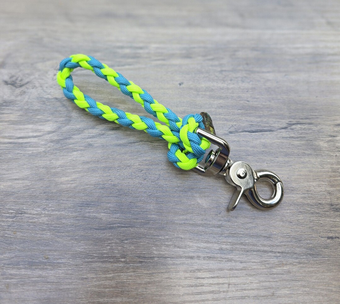 Neon Green & Light Blue Tie Down Keeper - Etsy