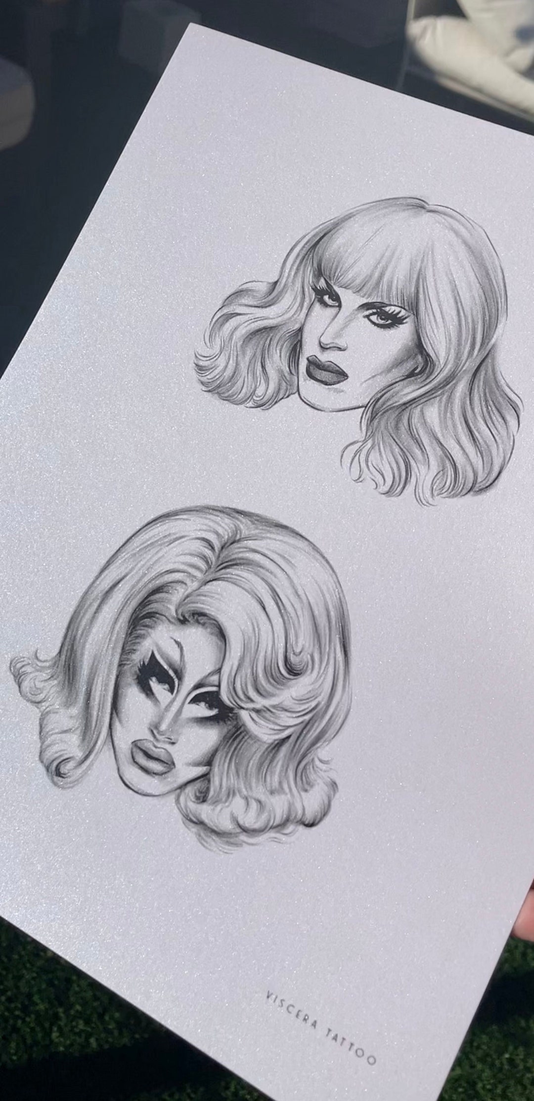 Trixie and Katya Limited Shimmery Print - Etsy