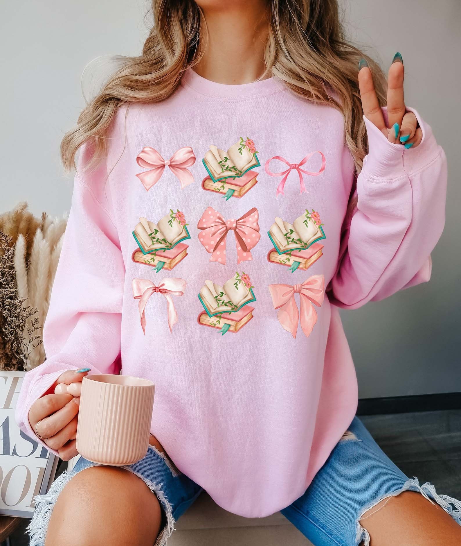 Book Coquette Lover Png,coquette Books,pink Bow Png,flowers Png,bookish ...