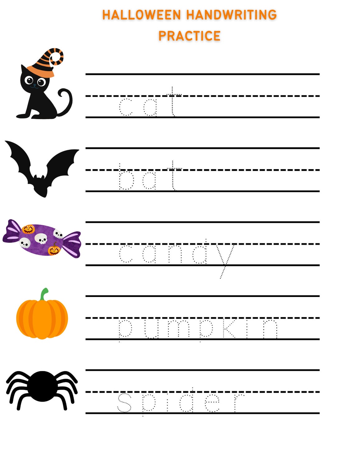 Halloween Preschool Activity Printout, Halloween Prek Packet, Prek ...