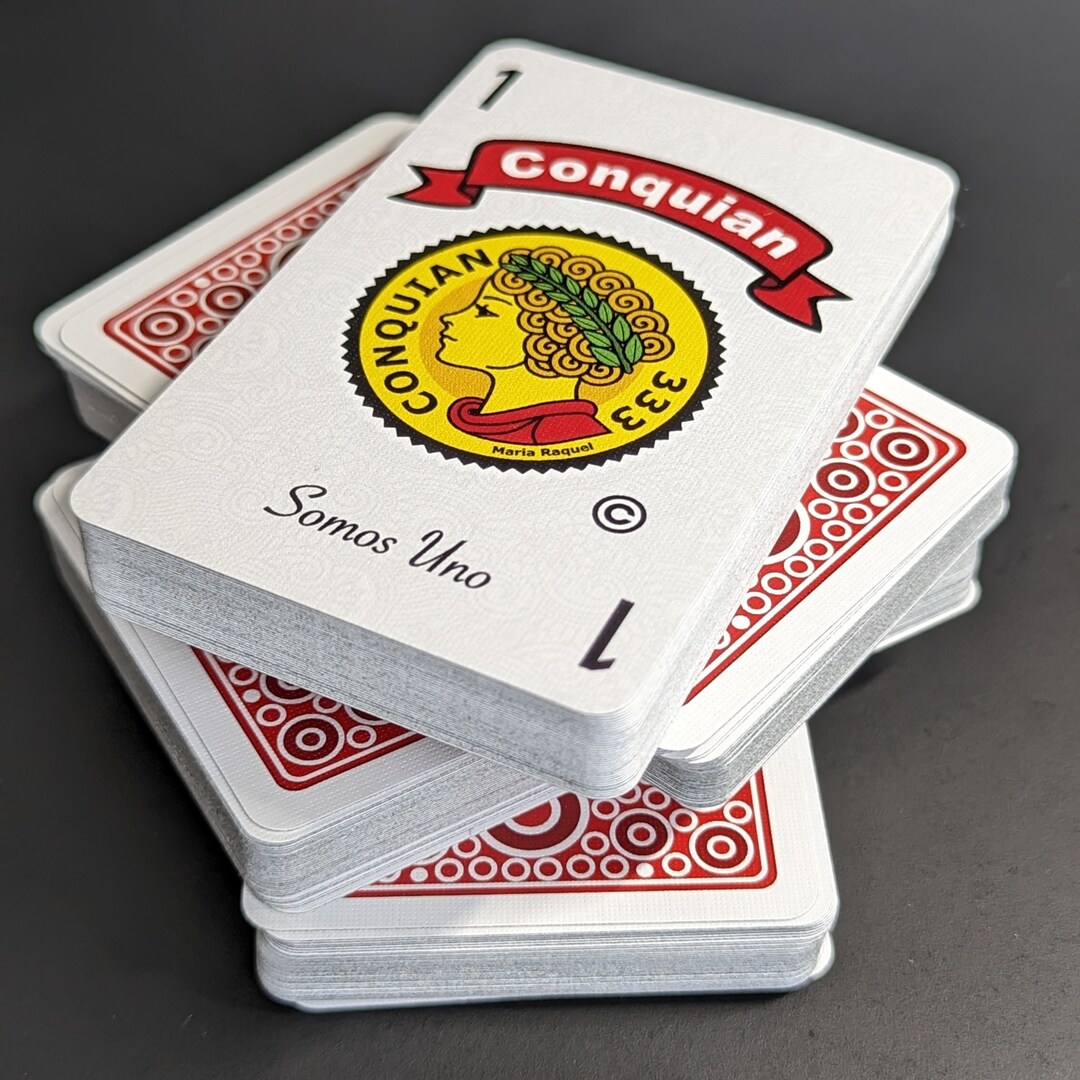 Conquian Playing Cards 333 - Etsy