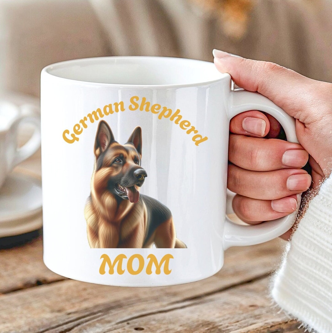 German Shepherd Gift, Dog Lover's Gift, Dog Lovers Mug, German Shepherd ...