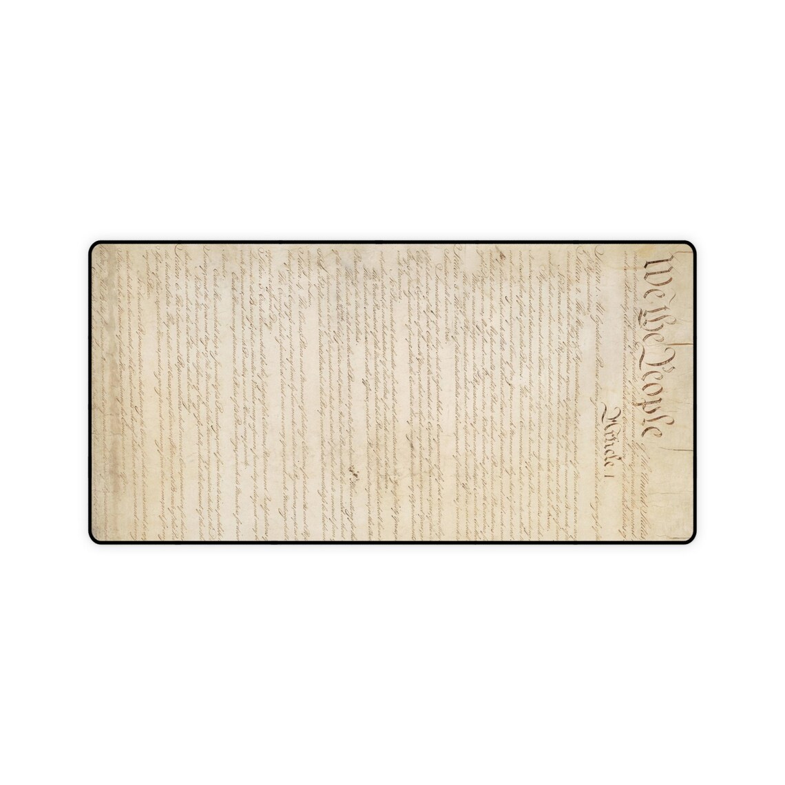 Extremely HD U.S. Constitution Desk Mat, American Patriot Historical ...