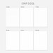 PRINTABLE Dot Graph Paper Notebook Sheets Templates A5 A4 - Etsy