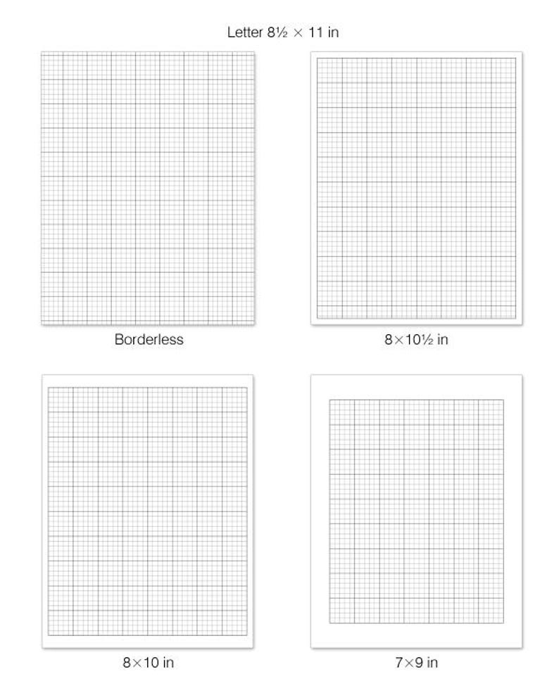 PRINTABLE Graph Paper 5 Count Graph Paper Pdf Png - Etsy