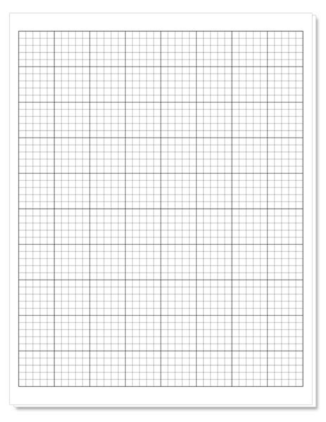 PRINTABLE Graph Paper 5 Count Graph Paper Pdf Png - Etsy