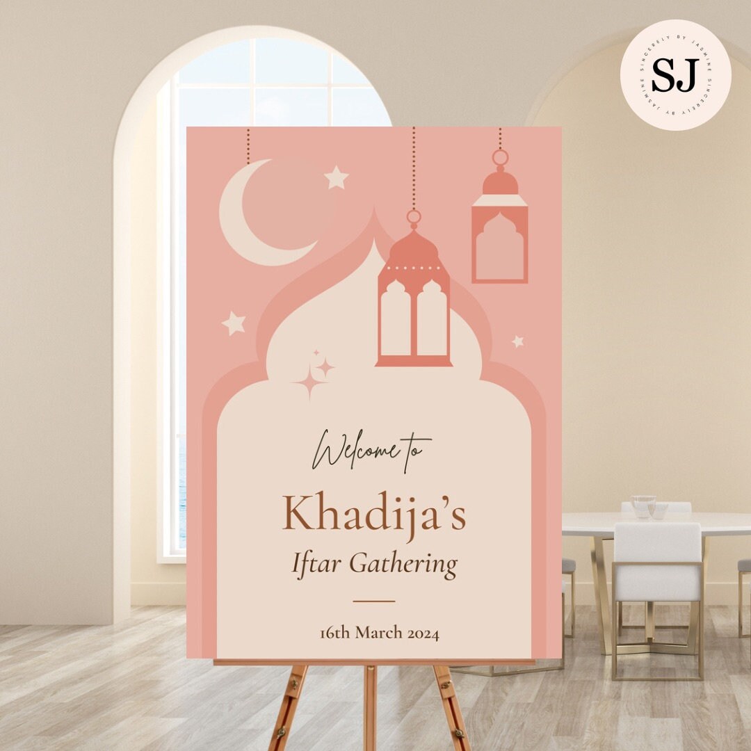 Ramadan Iftar Welcome Sign Ramadan Decor Eid Decor Iftar Ramadan 2024 ...