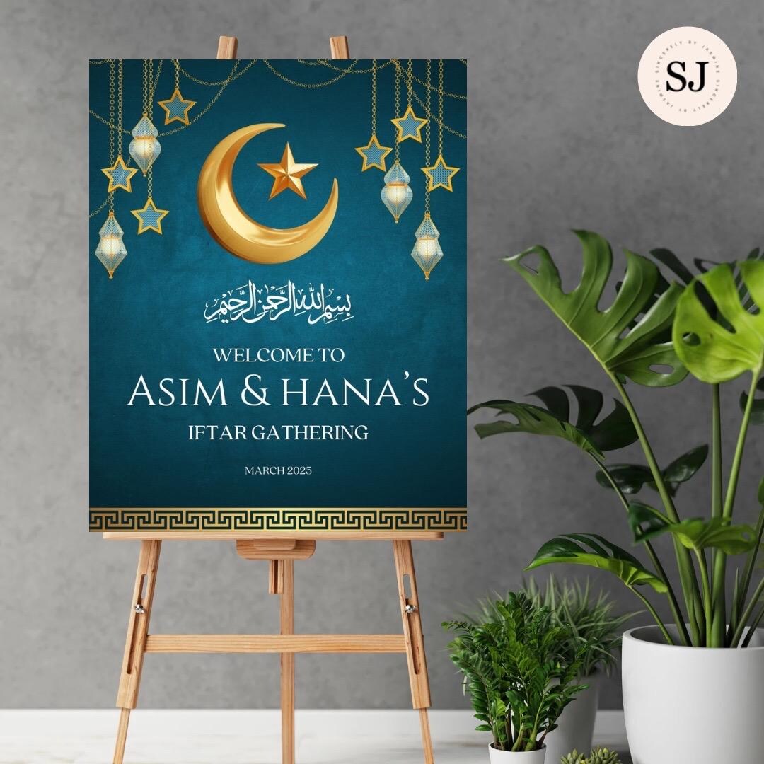 Ramadan Iftar Welcome Sign | Ramadan Decor | Eid Decor | Iftar ...