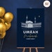Personalised Umrah Mubarak Sign | Hajj Mubarak | Umrah Decoration ...