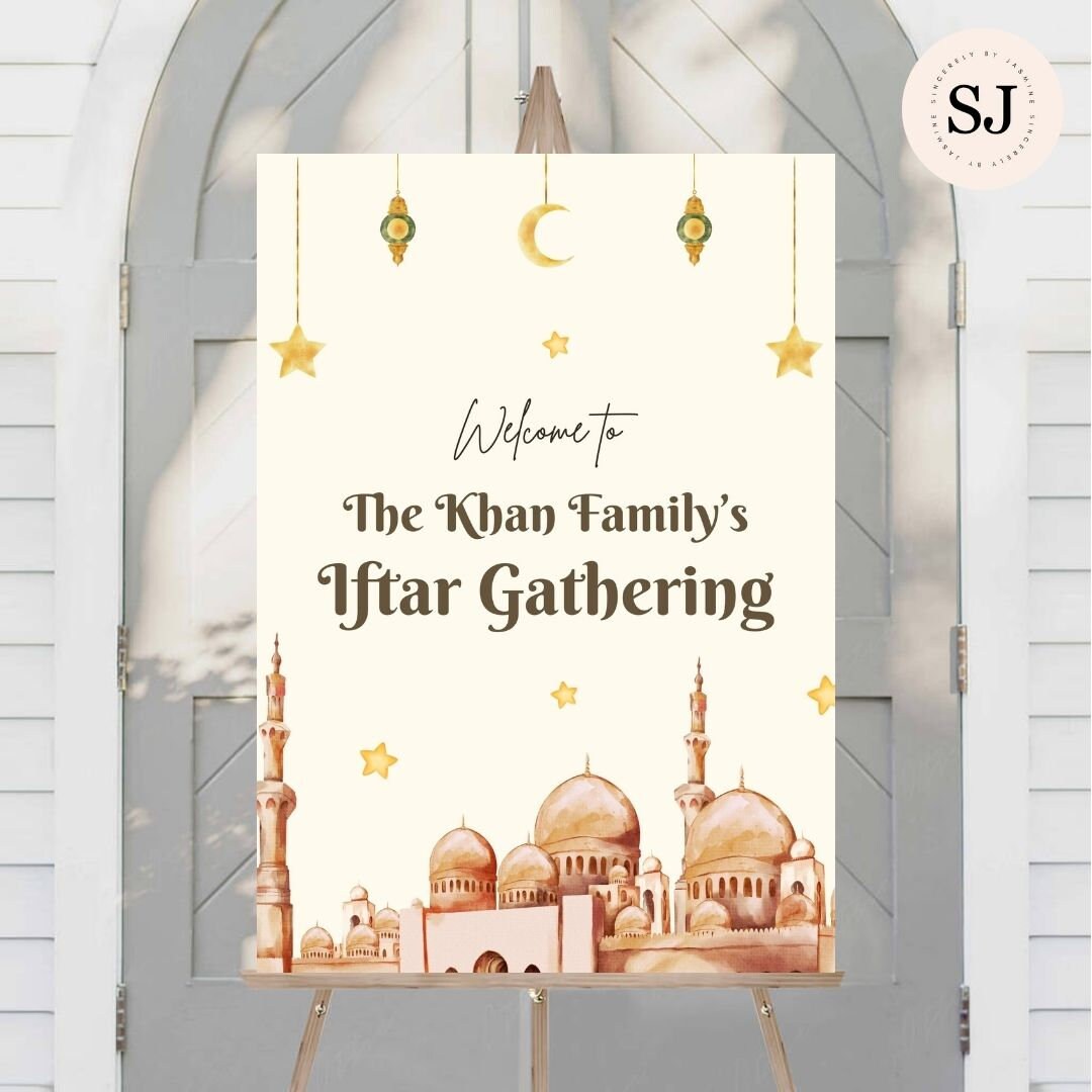Ramadan Iftar Welcome Sign Ramadan Decor Eid Decor Iftar Ramadan 2024 ...