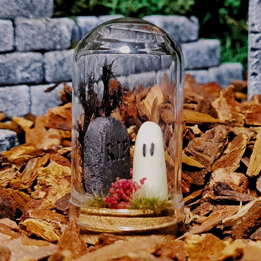 Jarling - Your Very Own Pet Ghost in A Dome Jar Companion, Spooky Gift ...