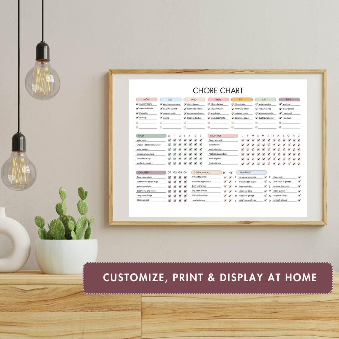 ADHD Chore Chart | Cleaning Checklist | Cleaning Schedule | Cleaning ...
