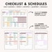 Cleaning Checklist | Family Chore Chart | Cleaning Planner | ADHD ...